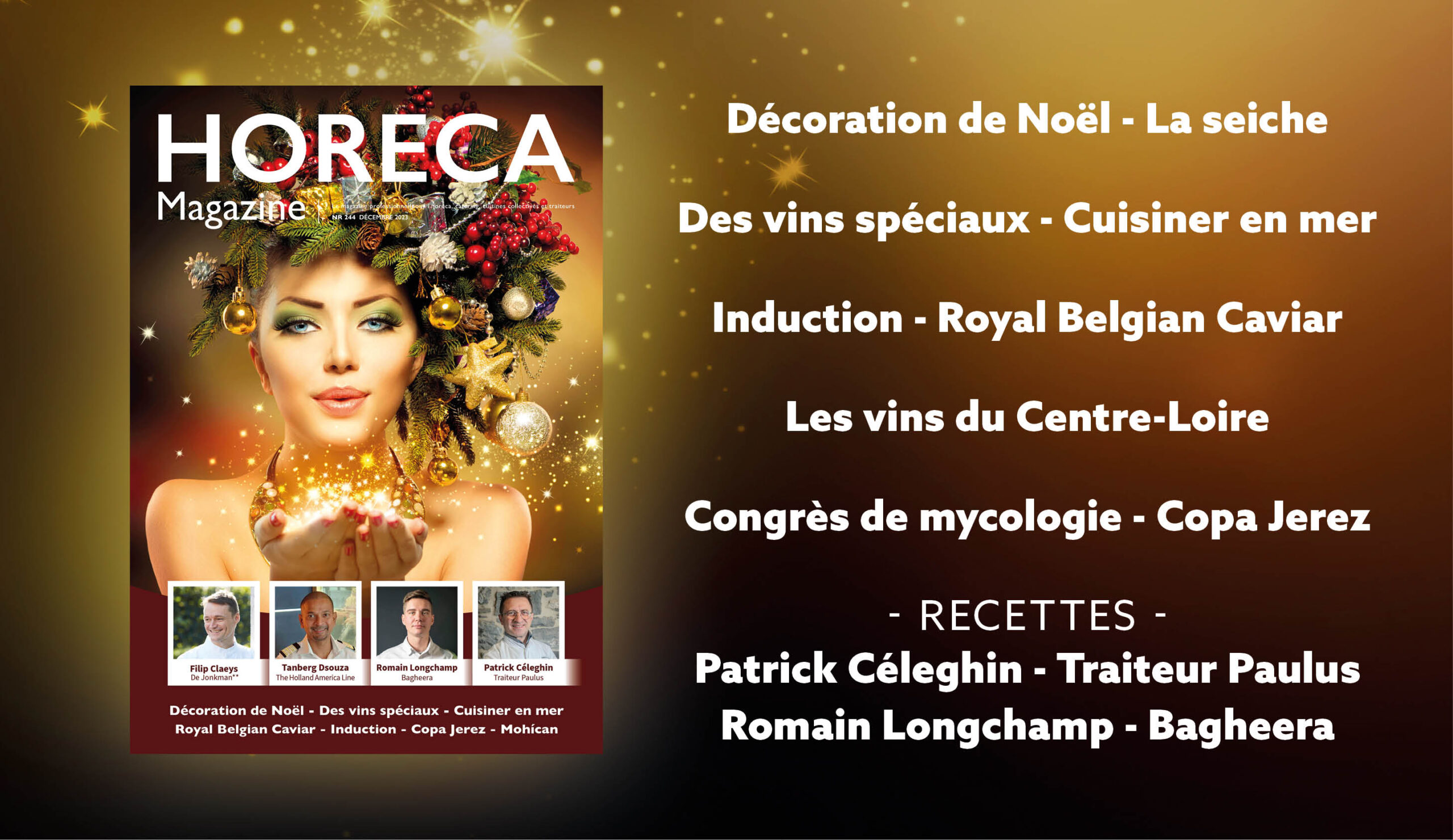 Horeca Magazine #244 Décembre 2023 | Horeca Magazine
